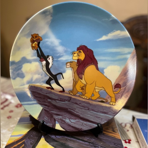 Disney | Art | Disney Lion King Plate | Poshmark